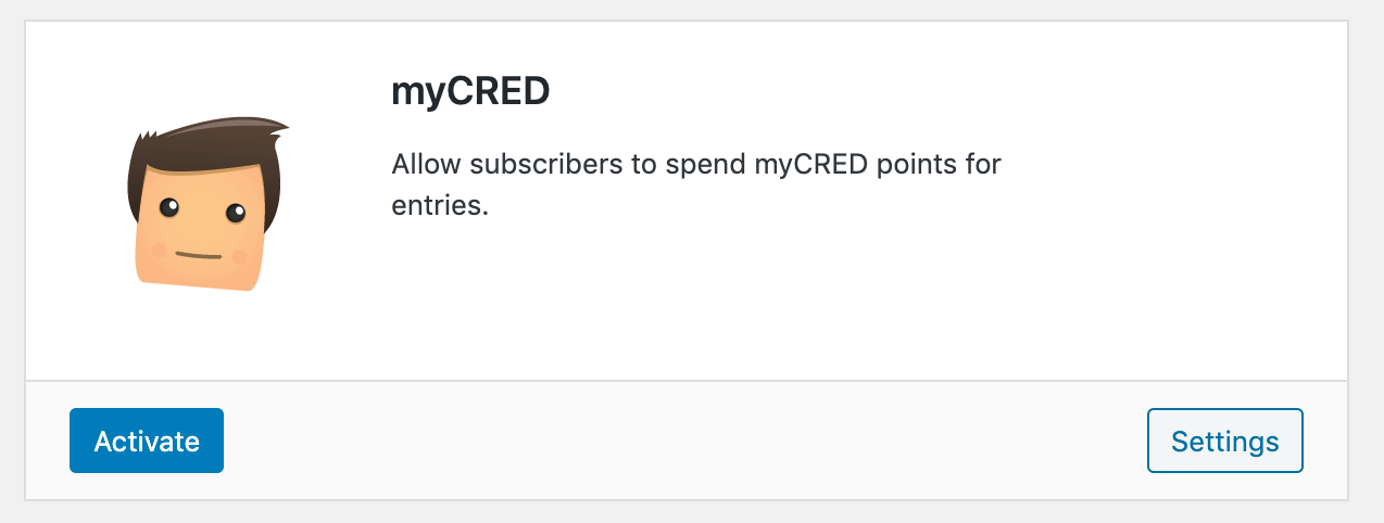 myCred - Simple Giveaways